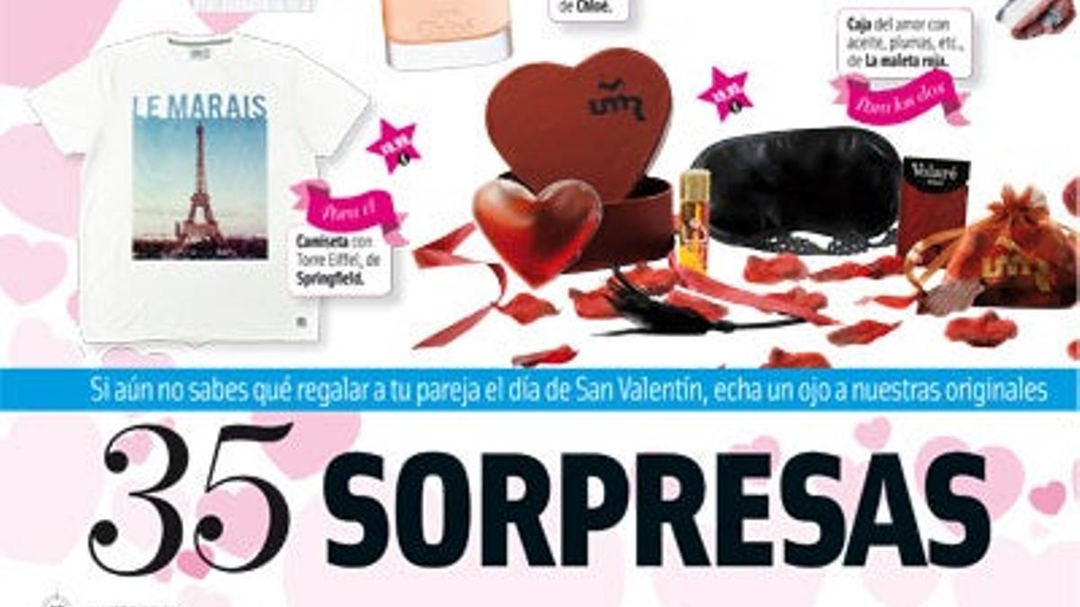 35 sorpresas para San Valentín - Cuore