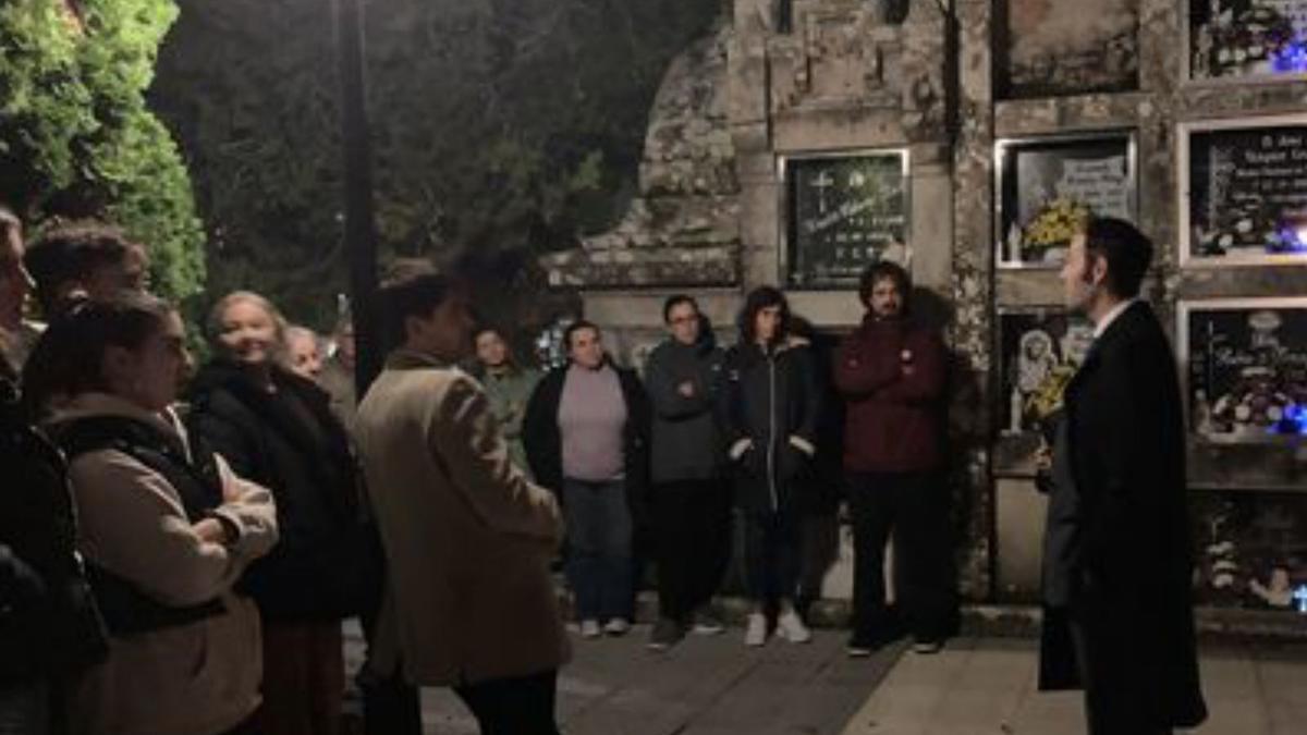 Medio centenar de personas acuden a las teatralizaciones en el ...