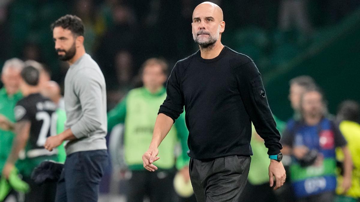 Los números de Guardiola en el banquillo del Manchester City