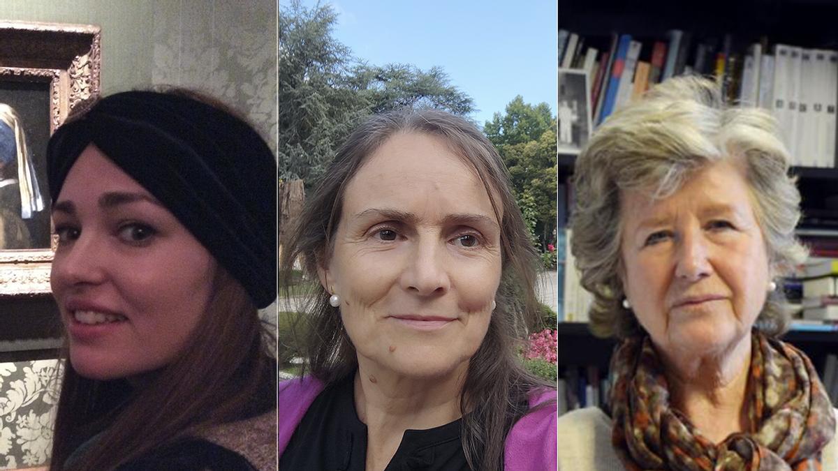 Diana Vilas Meis, Sara Alonso Pimentel e María Victoria Carballo Calero ...