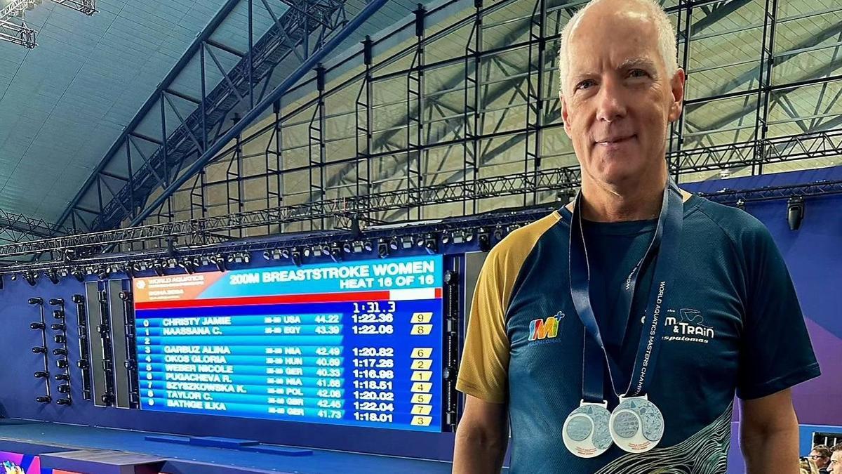 NATACIÓN: El nadador Eric Sjöström afincado en San Agustín gana dos ...