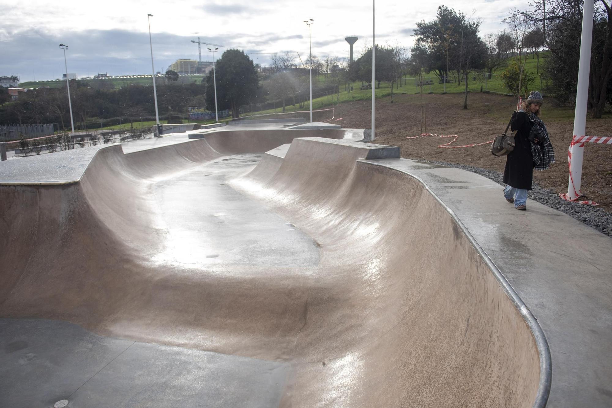 Finaliza la reforma del skate-park de Eirís - La Opinión de A Coruña