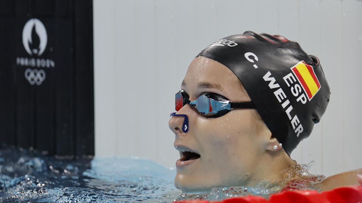 Carmen Weiler ja lluita amb les millors del món