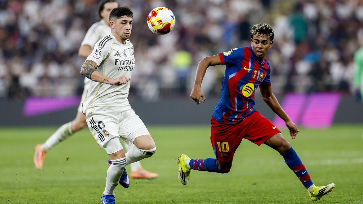 Dominio total: el Barça dio 370 pases más que el Real Madrid en la ...