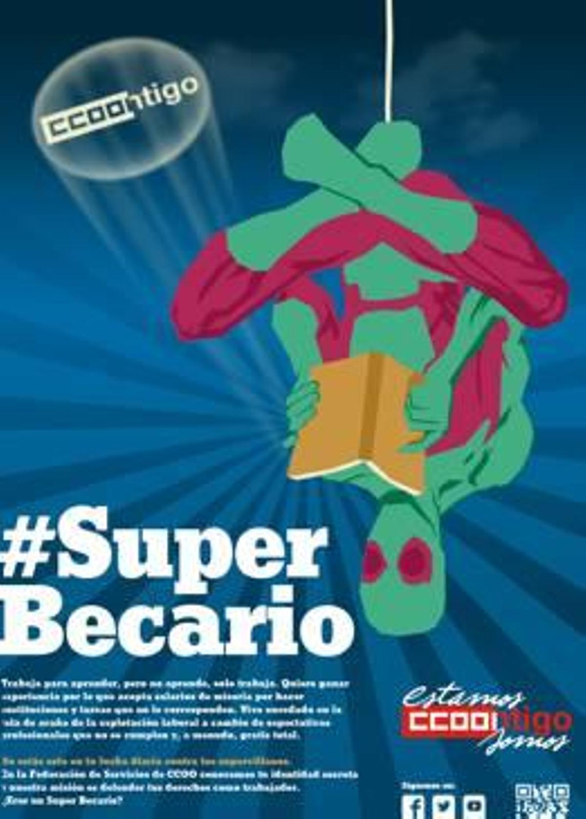 «Superhéroes» contra la precariedad laboral