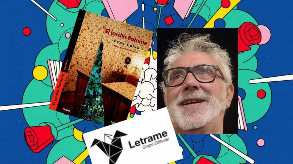 Pepe Calvo firma libros en la Diada de Sant Jordi de Barcelona