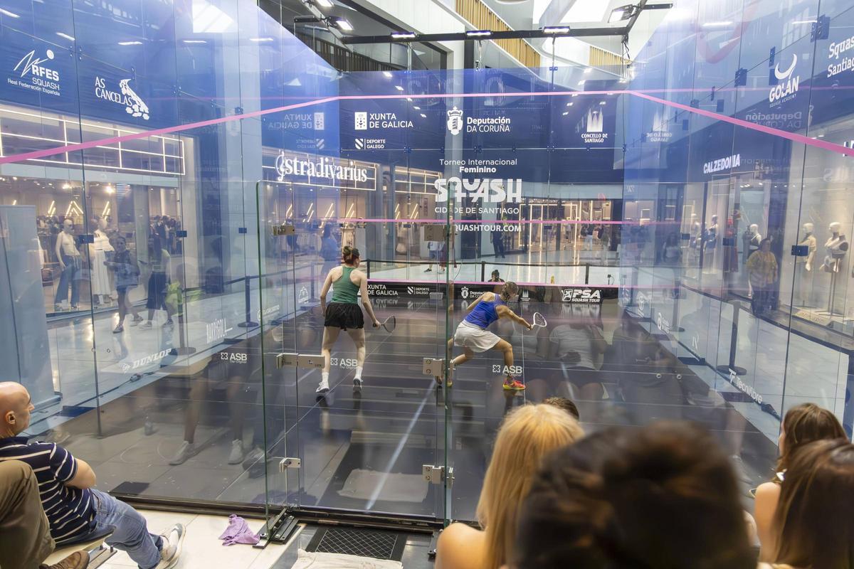 SQUASH | El squash llega a Santiago con una primera jornada llena de ...