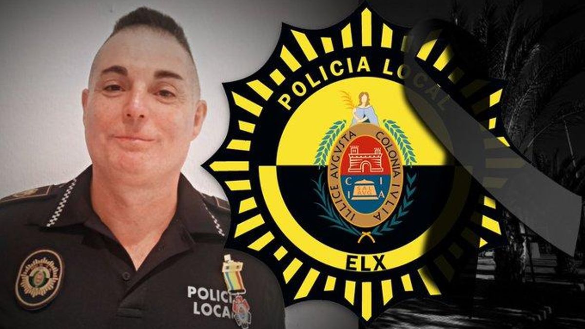 Luto En La Policía Local De Elche Por El Fallecimiento De Un Agente