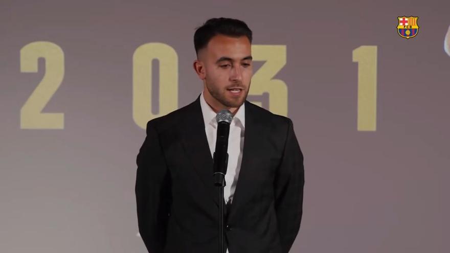 Eric Garcia, y la conversación con Flick que lo cambió todo