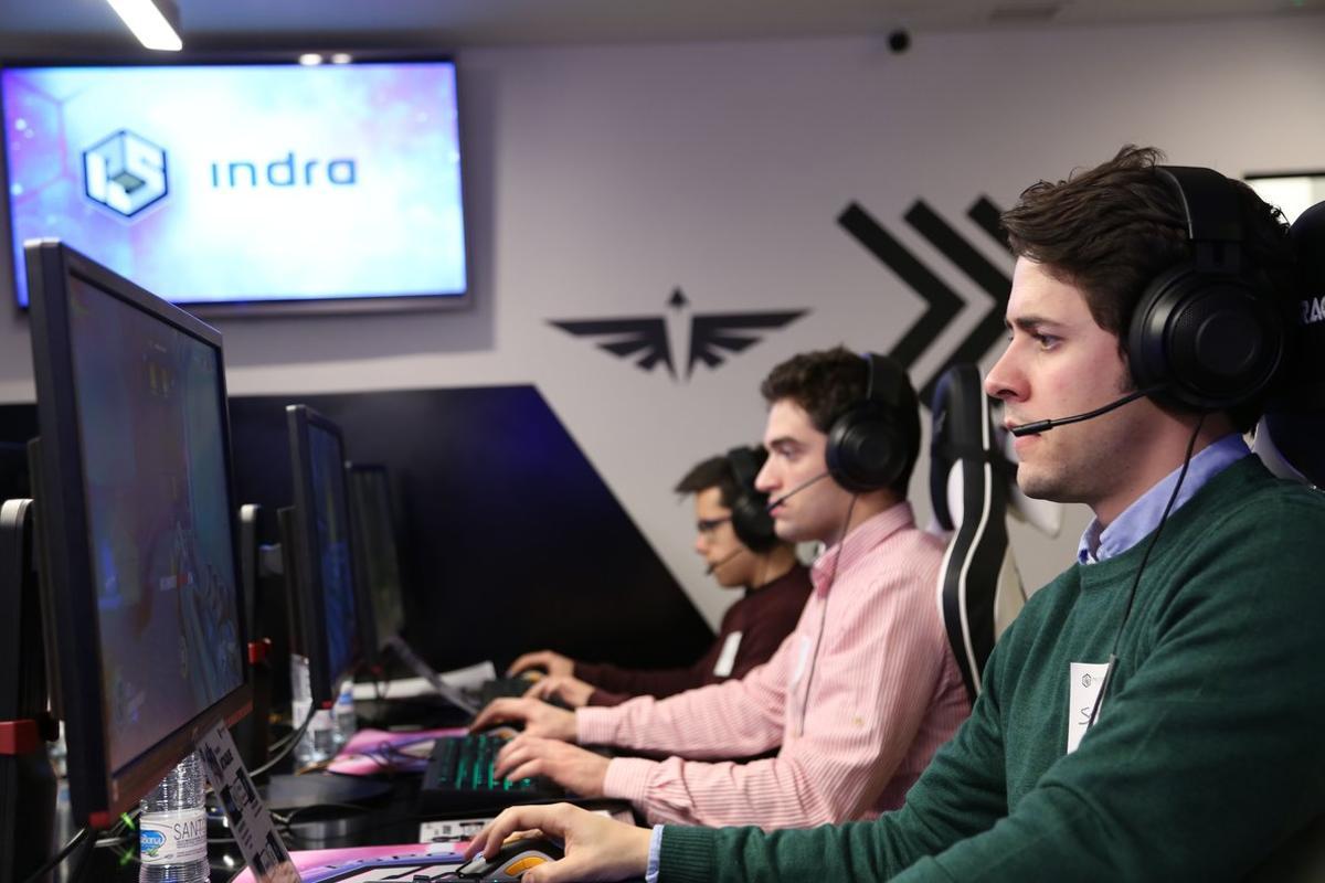 Onboarding con eSports, gamificación, videojuego: teletrabajo en Indra