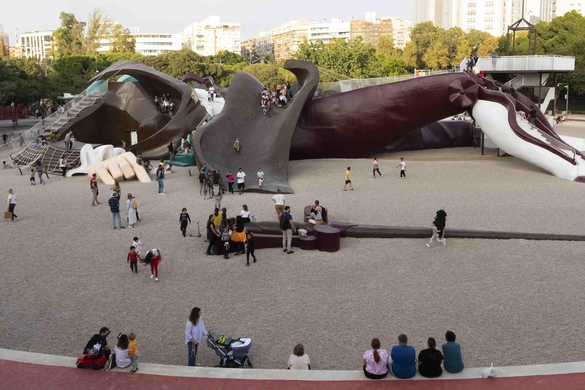 Primeras horas del nuevo Parque Gulliver