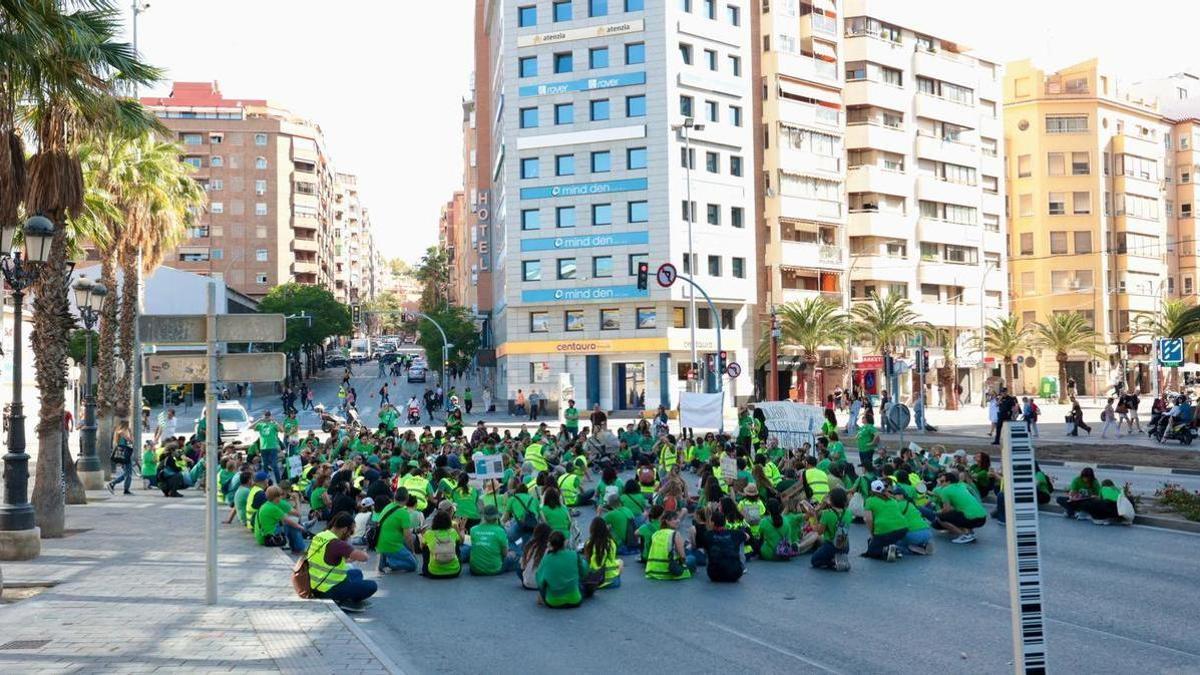 Alicante afronta un martes complicado: cortes de tráfico y ...