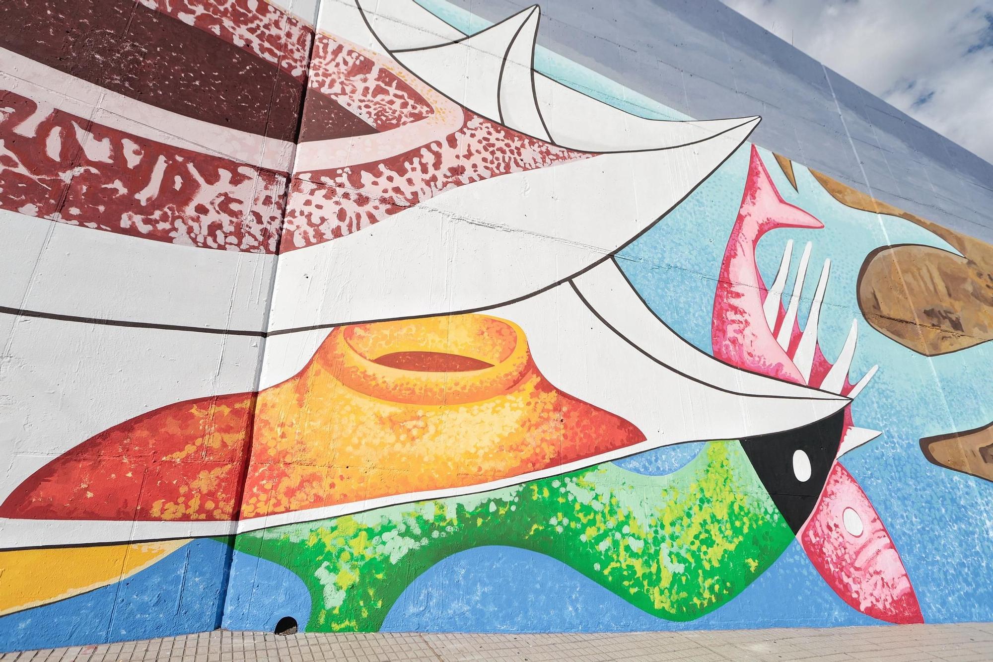 El mural de Candelaria