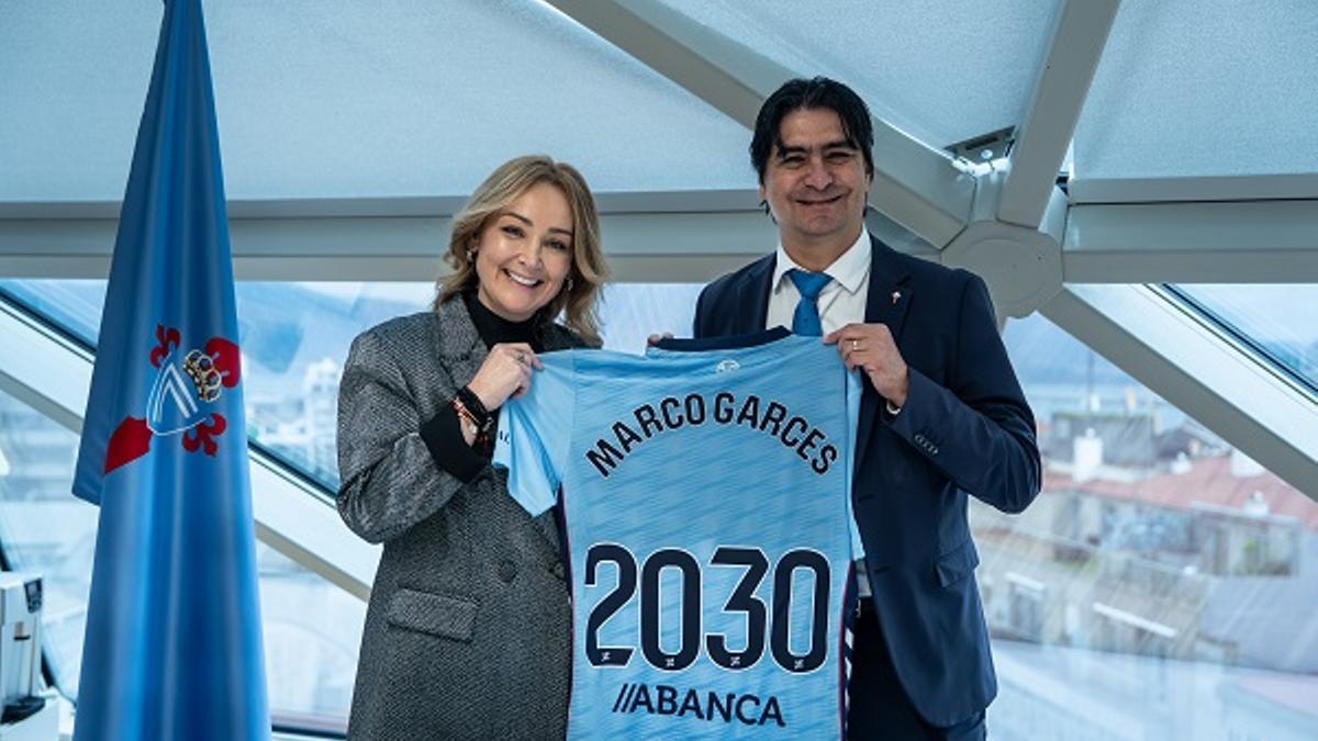 El Celta renueva a Marco Garcés como director deportivo hasta el año 2030