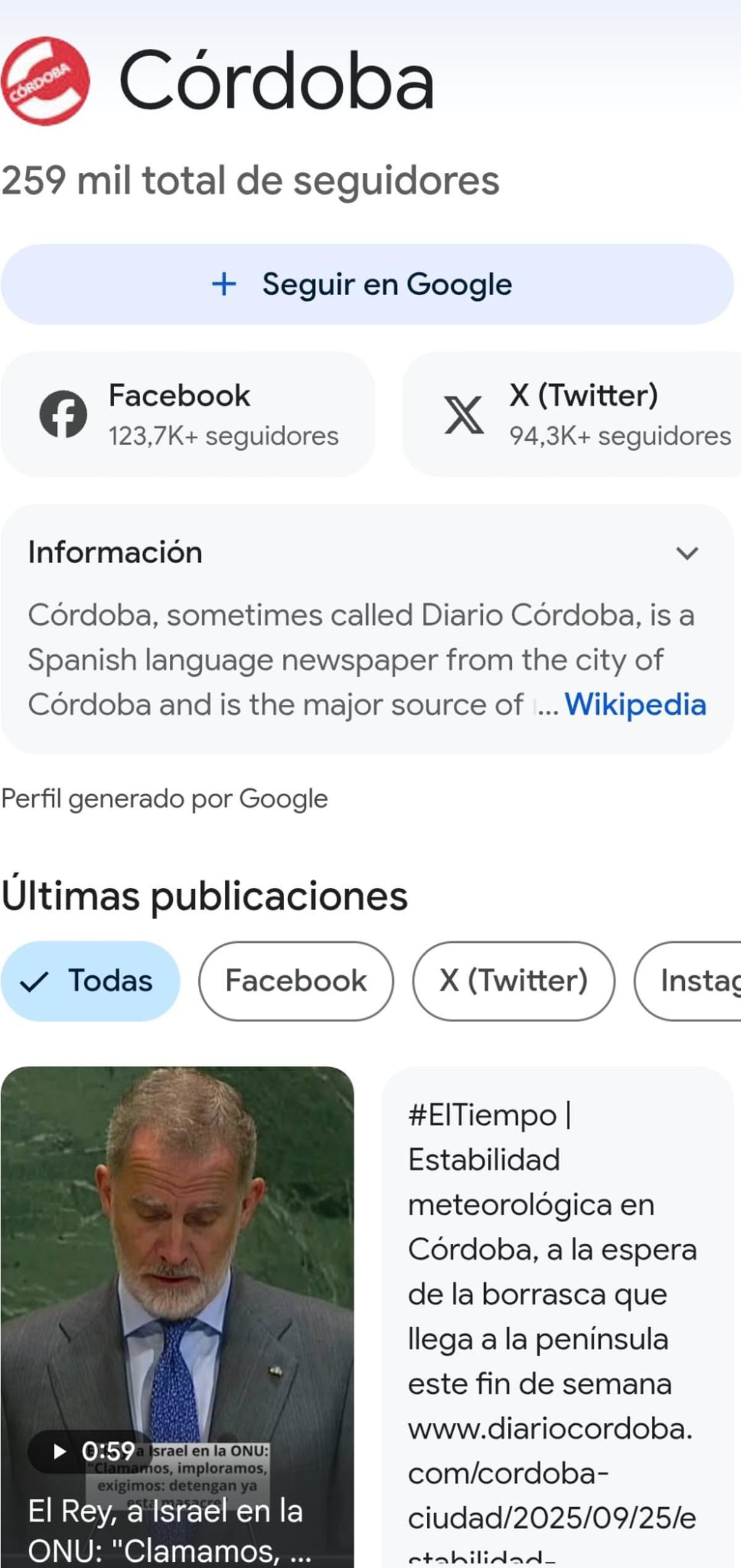DIARIO CÓRDOBA GOOGLE DISCOVER | Ya puedes seguir a Diario CÓRDOBA en Google Discover: así ...