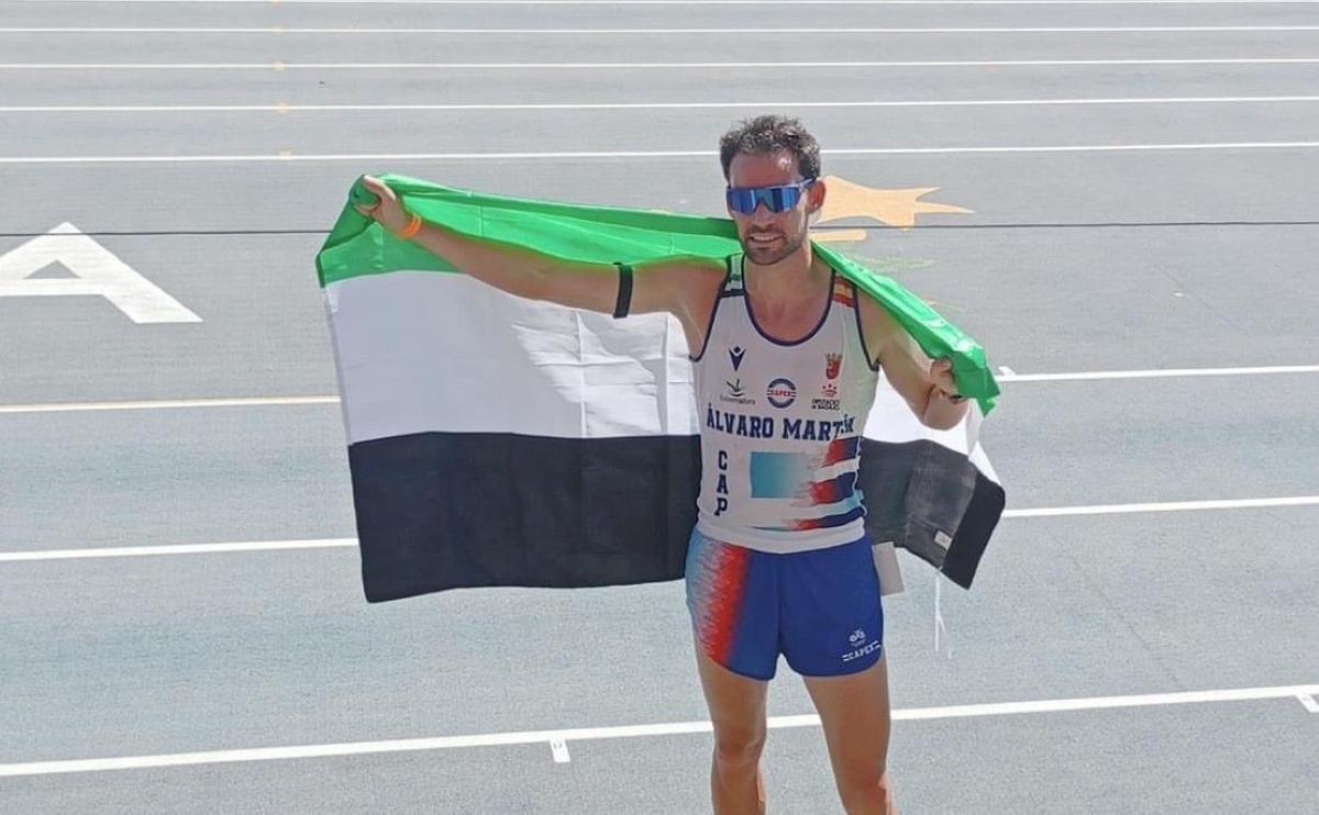 Atletismo Álvaro Martín | El llerenense Álvaro Martín, invencible, de ...