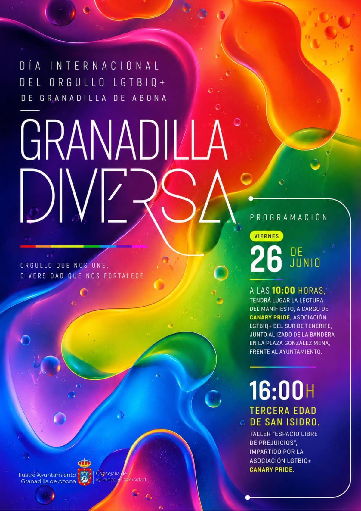 Granadilla celebra actos por el Orgullo LGTBIQ+ tras la denuncia de ...