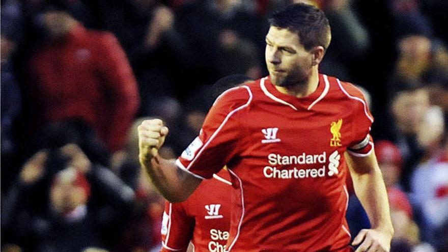 El Liverpool anuncia que Gerrard jugará en EEUU