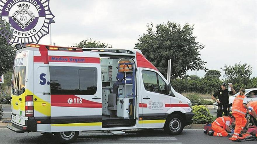 Herida grave una peatón arrollada en un paso de cebra frente al Pinar