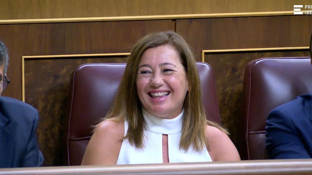 Francina Armengol, elegida nueva presidenta del Congreso con los votos ...