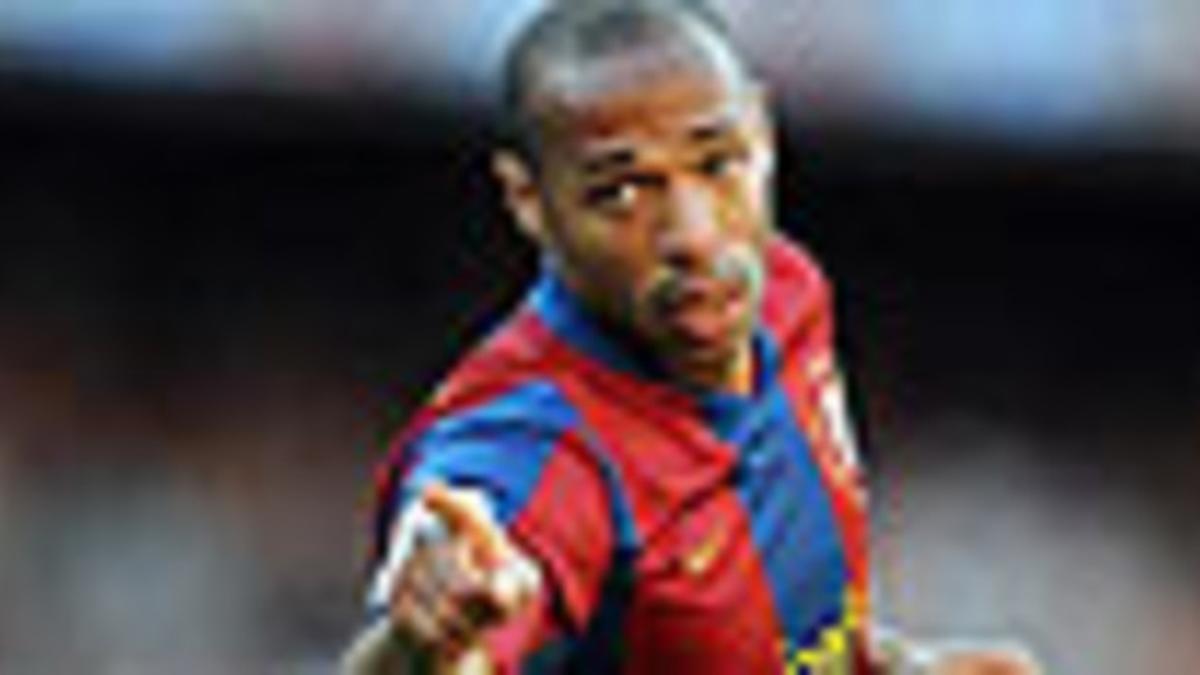 Henry anuncia su voluntad de seguir el próximo año en el Barça