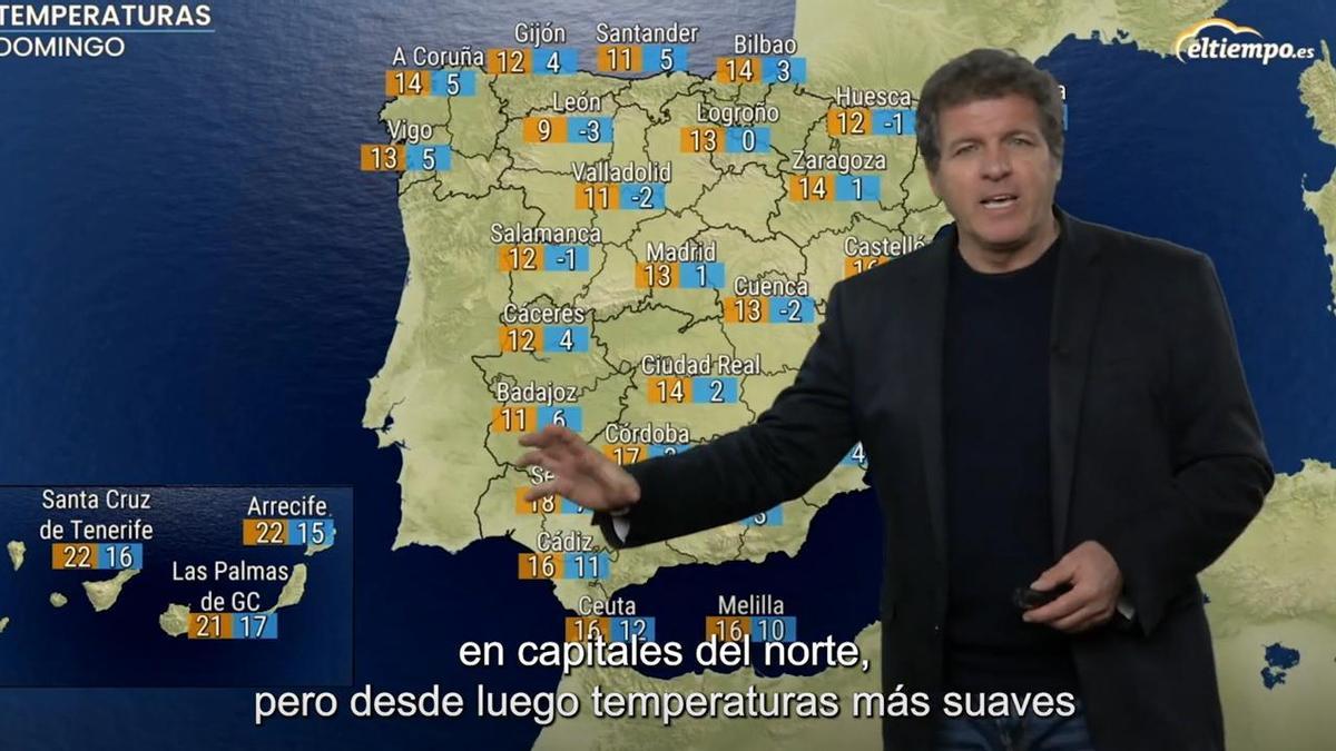 LLUVIA FIN DE SEMANA | Mario Picazo avisa de una nueva borrasca para ...