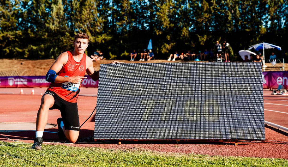 Atletismo: Rafa Mahiques llega como favorito al Campeonato de Europa Sub-20