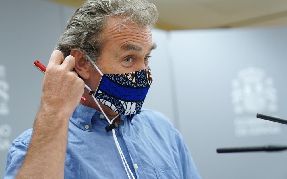 Fernando Simón actualiza los datos del coronavirus en España