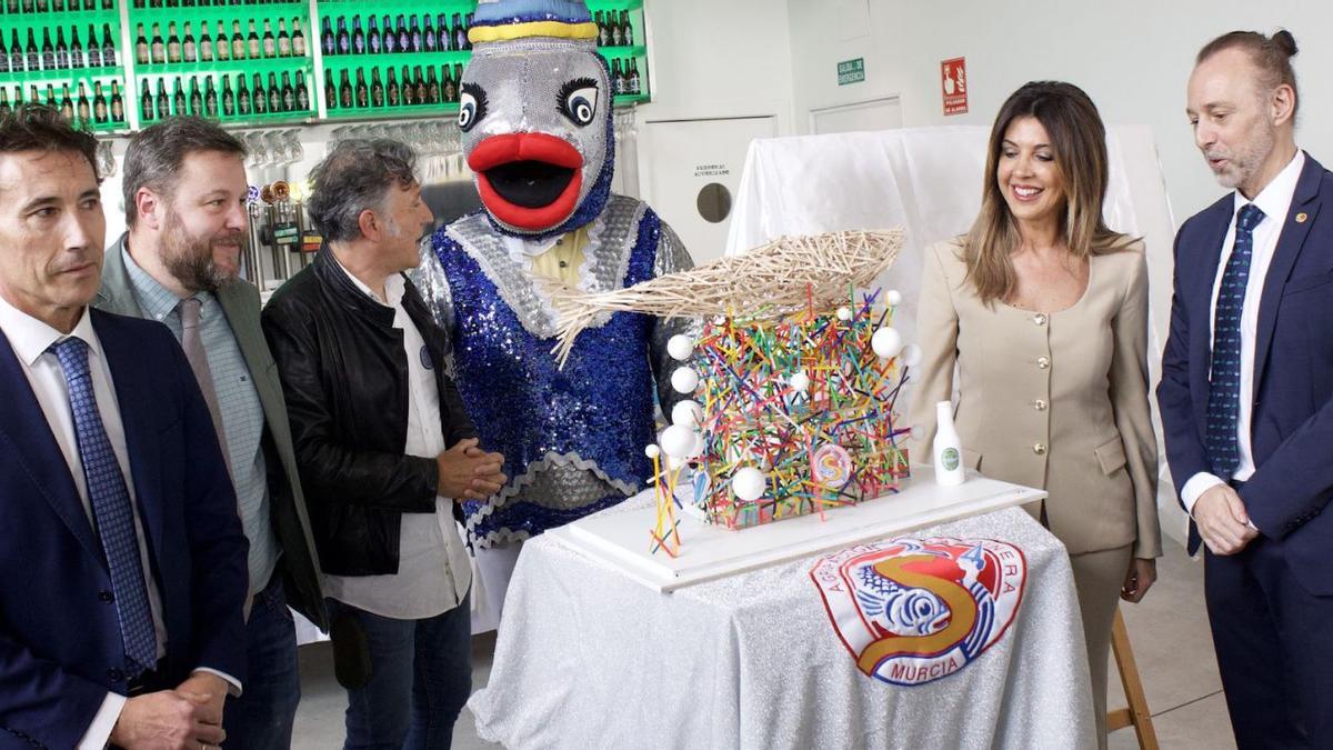 Así es el catafalco del Entierro de la Sardina de Murcia - La Opinión ...