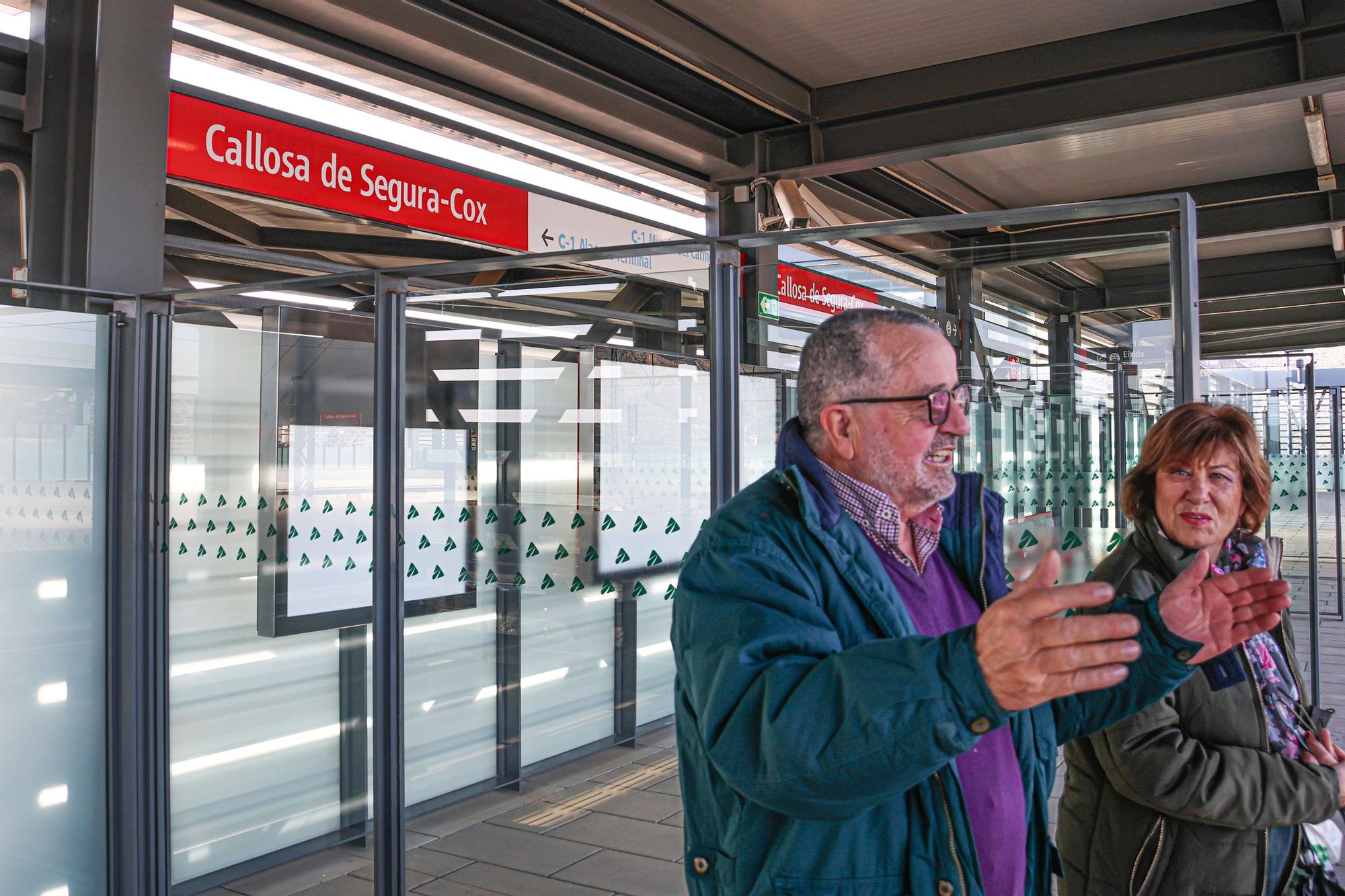 Los primeros trenes Avant llegan a la estación Callosa-Cox al cabo de ...