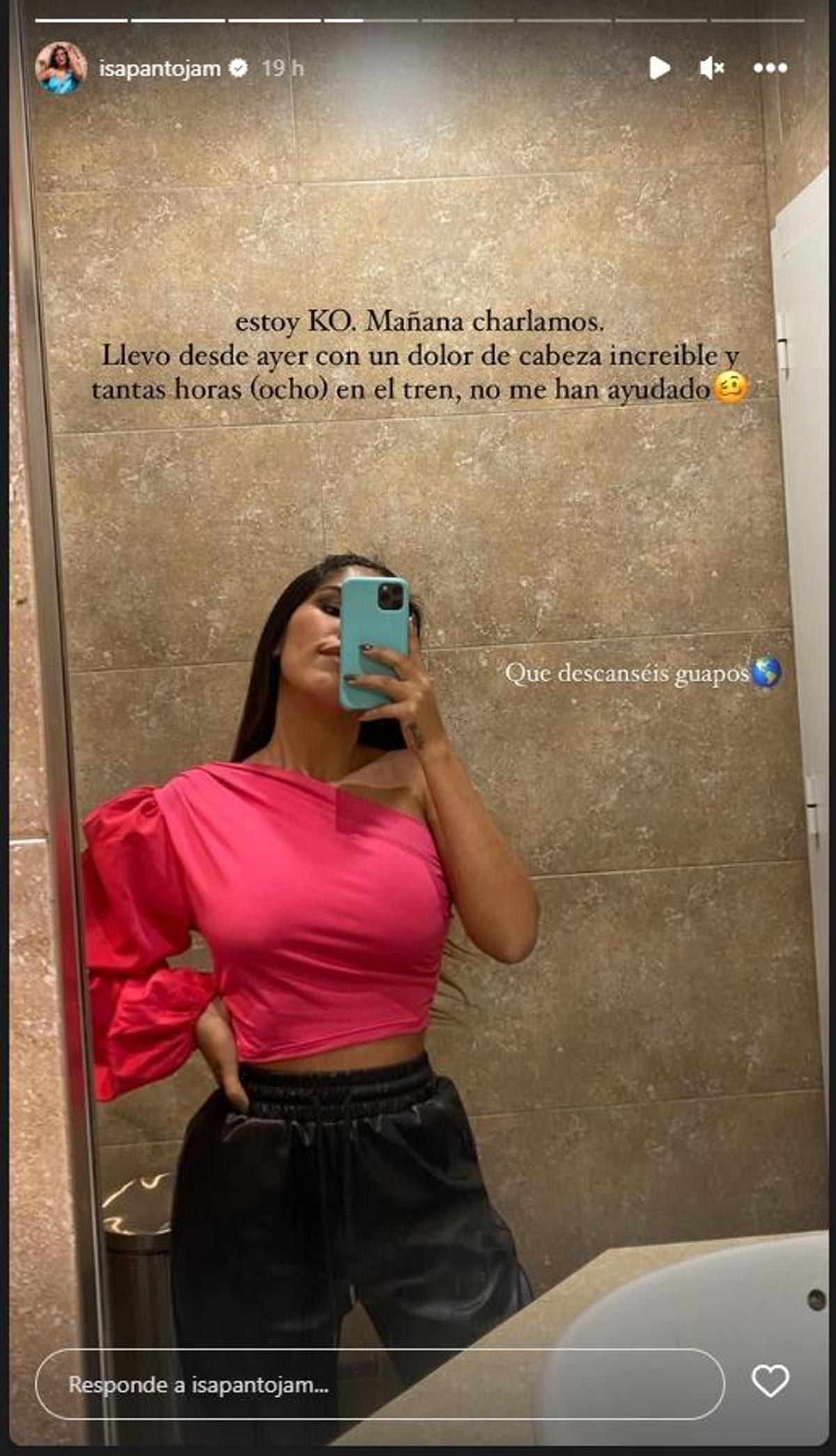 ISABEL PANTOJA | Preocupación por los problemas de salud de Isa Pantoja: "Estoy KO"