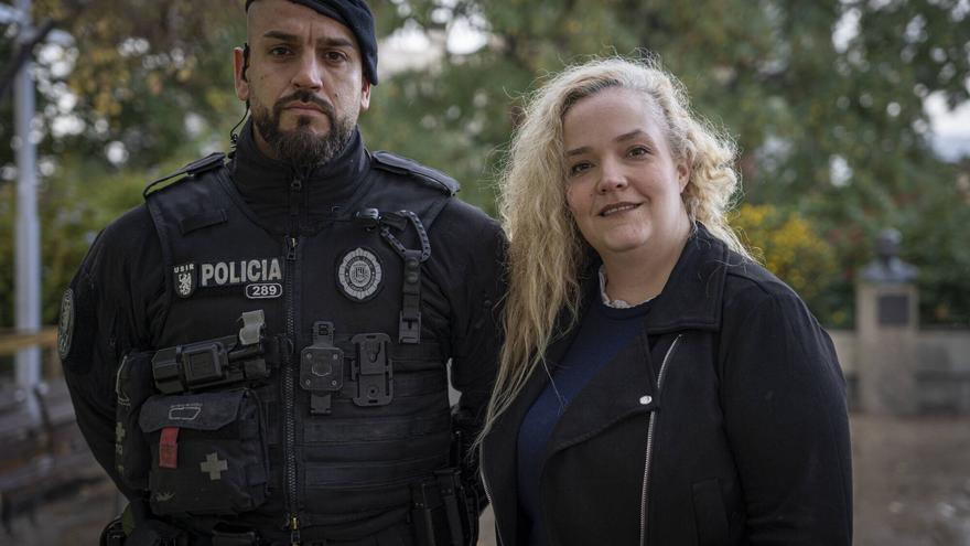 L’emotiva trobada d’una mare i el policia de Santa Coloma que va evitar ...