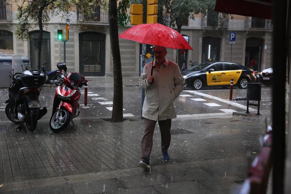 Lluvias y tormentas llegan a Barcelona este martes por la tarde