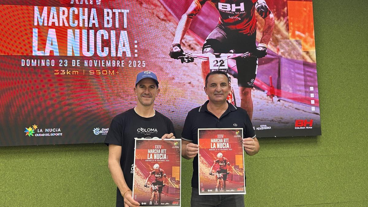 David Valero y Olivia Onesti estarán en la XXIV Marcha BTT de La Nucía
