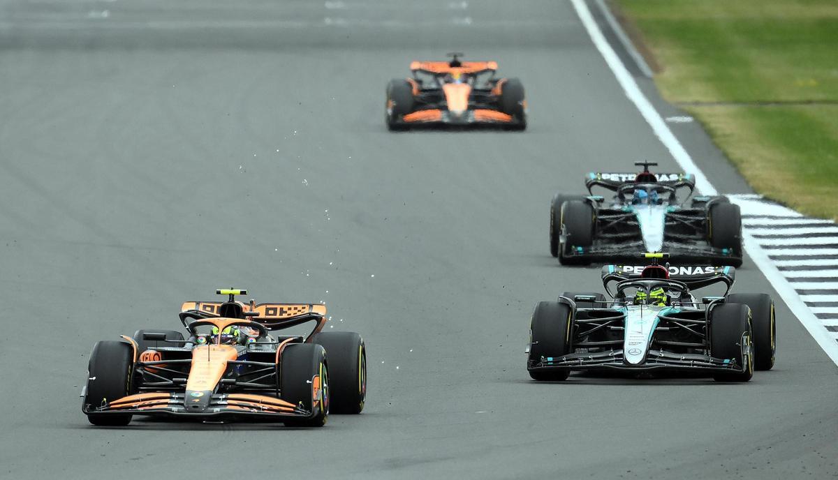 Fórmula 1 | La carrera del GP de Gran Bretaña, en imágenes
