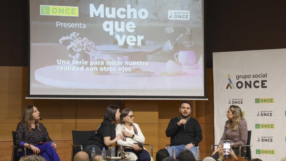 Presentación de la serie "Mucho que ver", de la ONCE