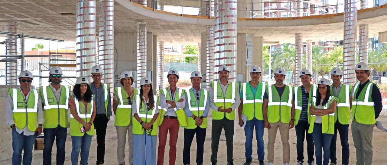 El edificio la Valona de la UMH va tomando forma