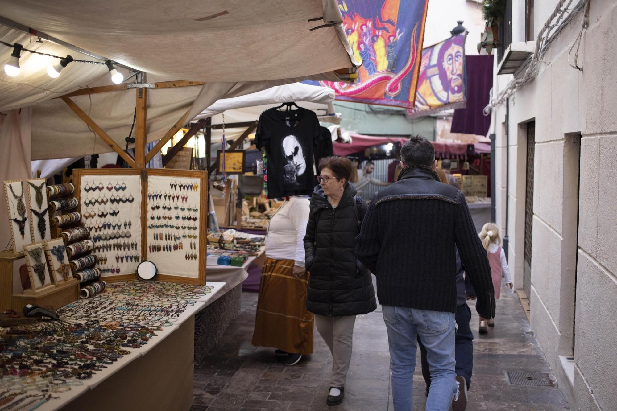 80 paradas en la edición 2023 del Mercado Medieval de Xàtiva