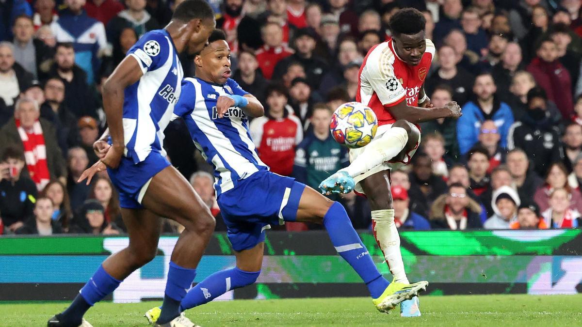 Arsenal - Porto de vuelta de octavos de Champions