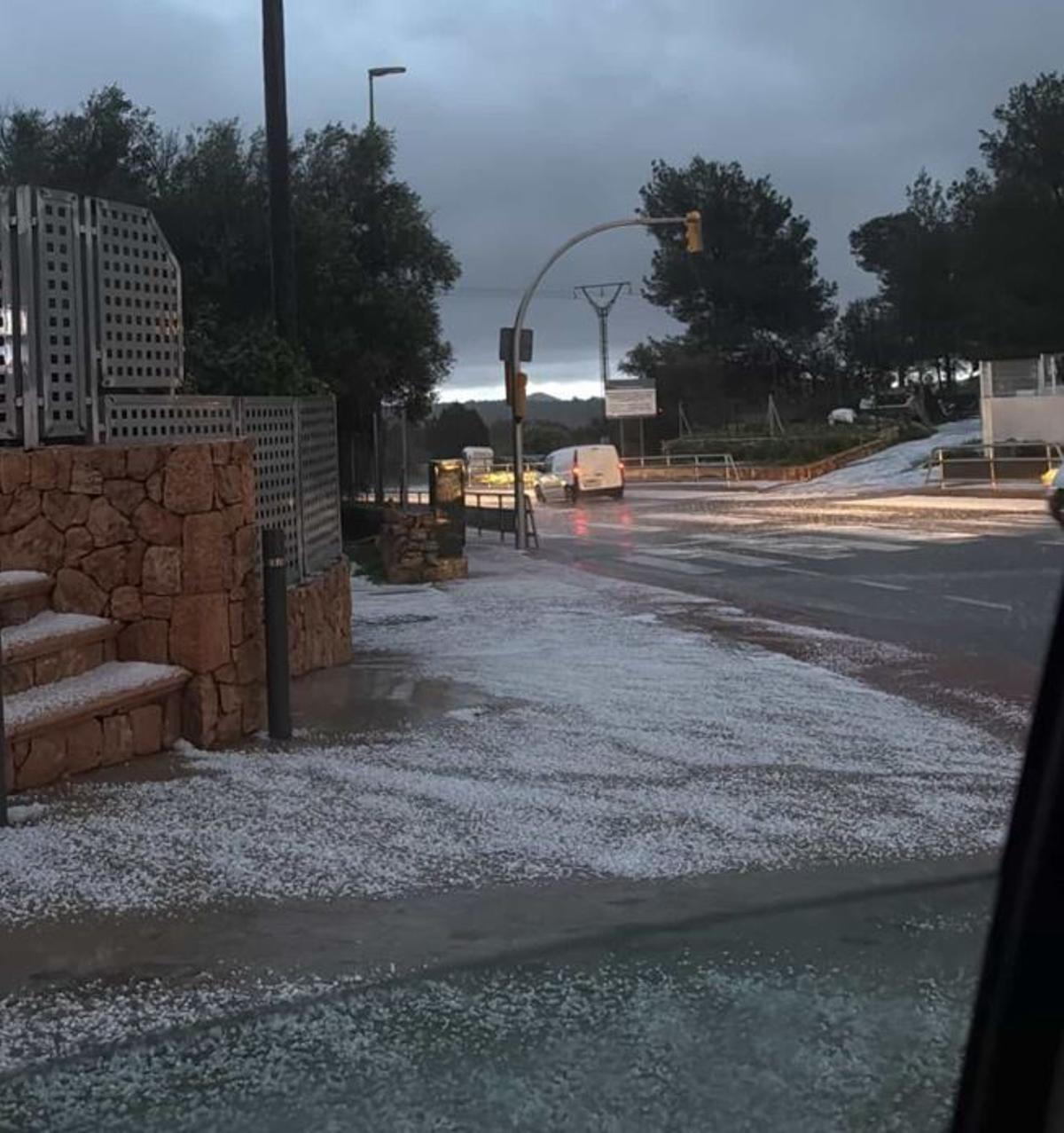 EL TIEMPO EN IBIZA | Una tormenta de granizo en Ibiza sorprende a los ...