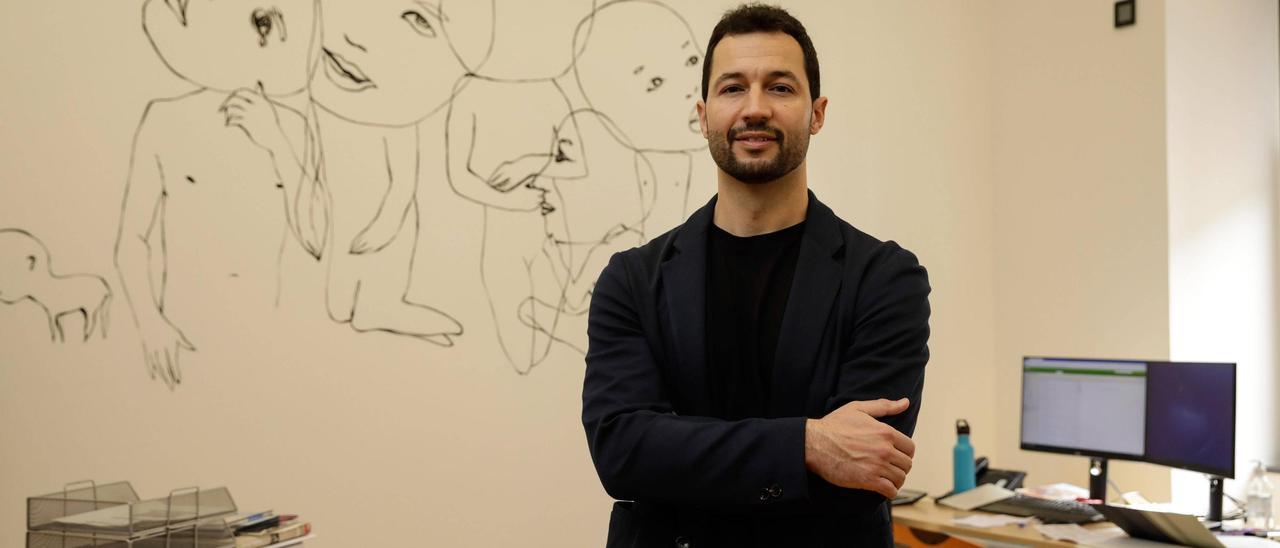 Aitor Martínez Valdajos, director de la Fundación Municipal de Cultura de Gijón: "Ampliaremos la ...