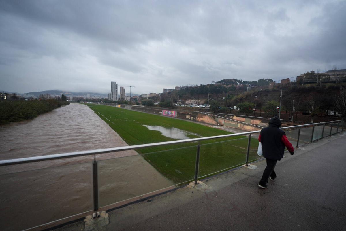 Cerrado el acceso al Parque Fluvial del Besòs