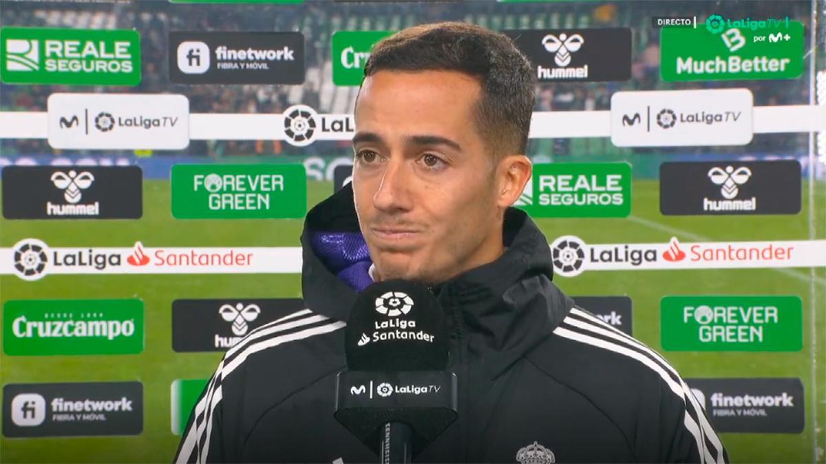 Lucas Vázquez: "La Liga no está perdida"