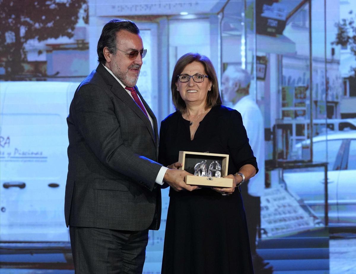 Sevdije Jusufi, mejor vendedora de la ONCE en 2022 en Málaga