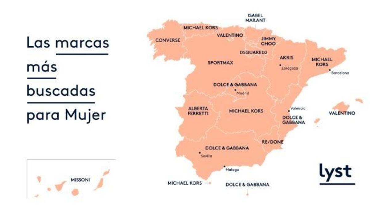 Así es el mapa de la moda en España - Viajar