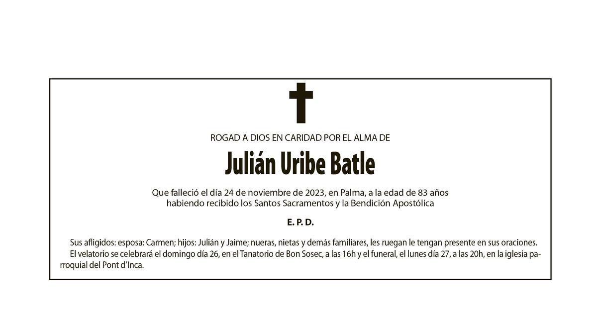 Julián Uribe Batle