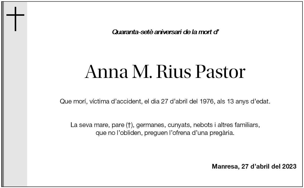 Necrològiques del 27 d'abril del 2023