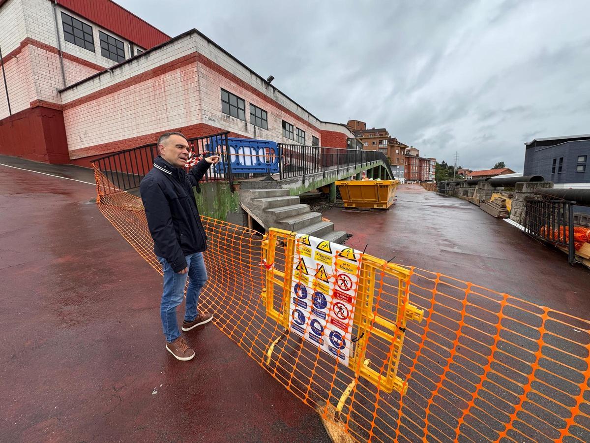 Corvera inicia la mejora de accesos al polideportivo Toso Muñiz con ...
