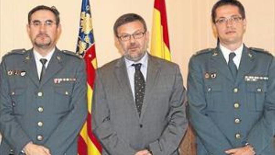 Dos nuevos capitanes para la guardia civil