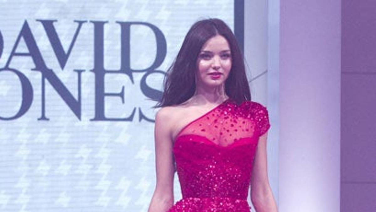 Miranda Kerr desfila para David Jones - Cuore